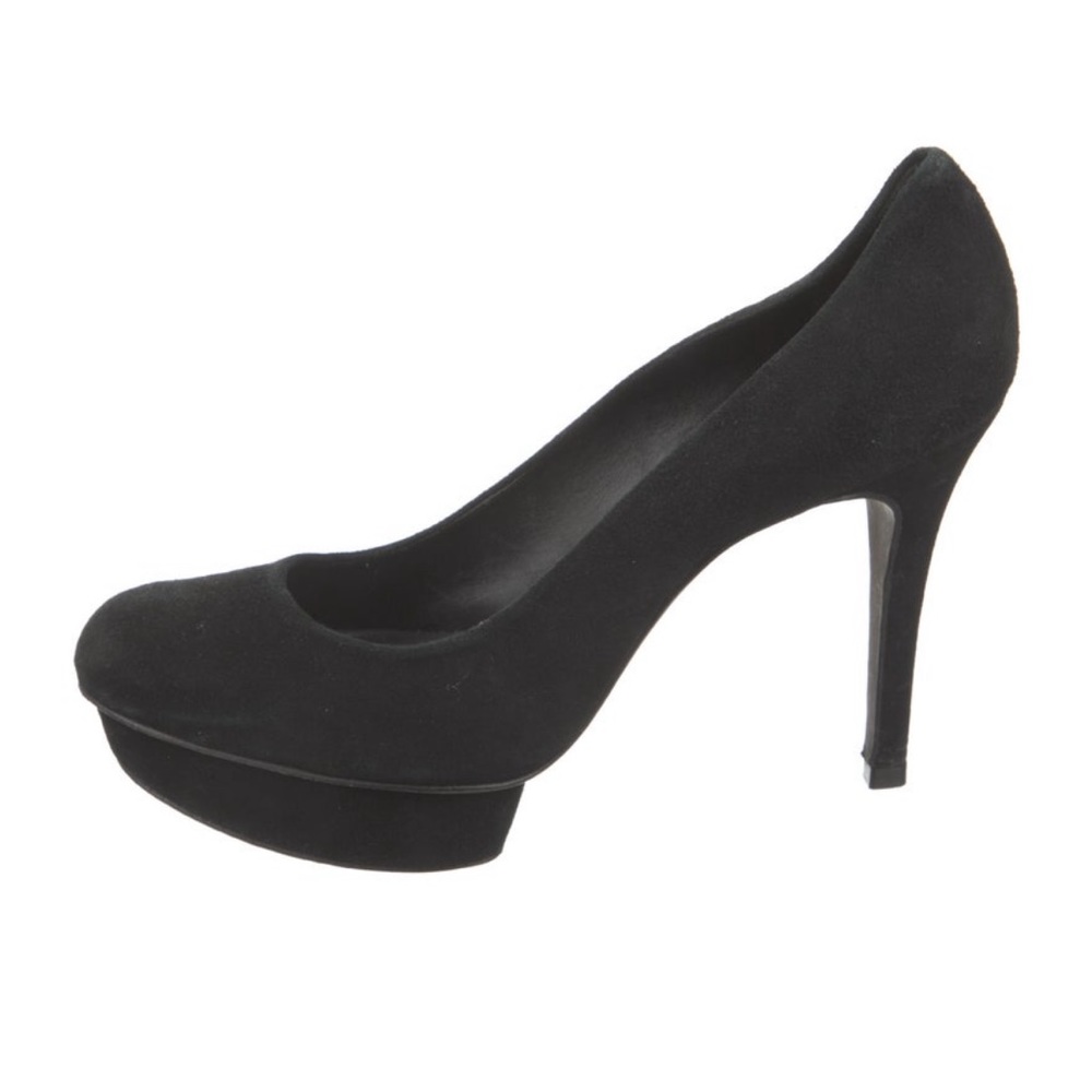 Tory Burch Jude Suede Platform Pumps - Gem